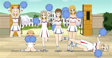 Female Slavic And Baltics As Cheerleaders By Roseprincessmitia On