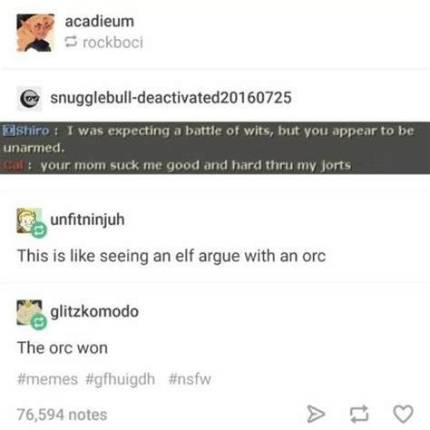 Best Argument Tumblr