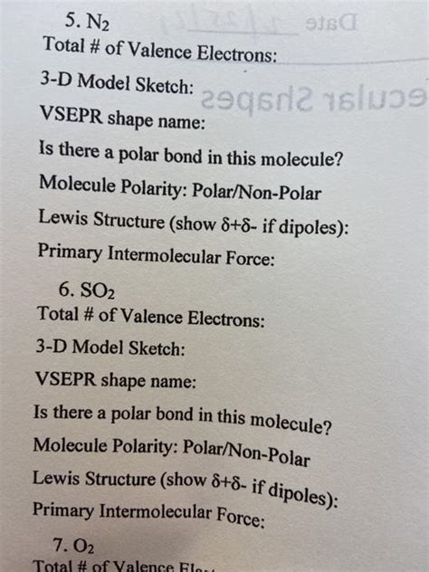 Solved Lab Report Lewis Structures And Molecular Shapes 1 Chegg Com