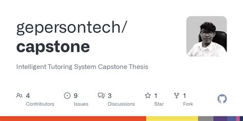 Github Gepersontech Capstone Intelligent Tutoring System Capstone Thesis