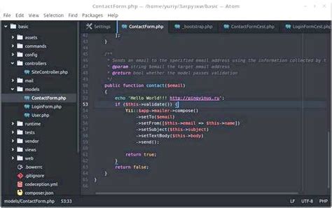 Atom как запустить проект ⋆ Pro хостинг