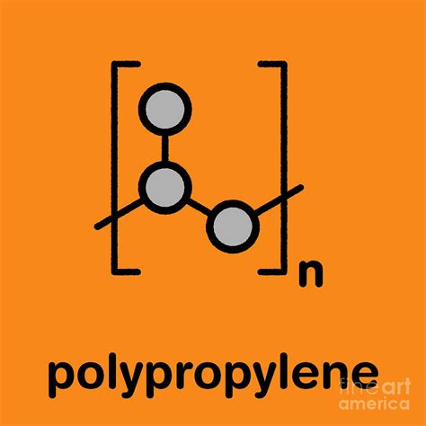 Polypropylene Plastic Chemical Structure Photograph By Science Photo Library Pixels Merch