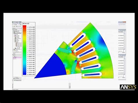 Ansys Motor Cad 전기 모터 설계 소프트웨어