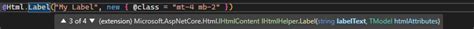 C Migrating Htmllabel From Aspnet Mvc 5 To Aspnet Core 70