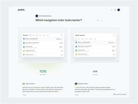 Pickle — Design Feedback Tool 🥒 By Bartek Pierzchała For Tonik On Dribbble