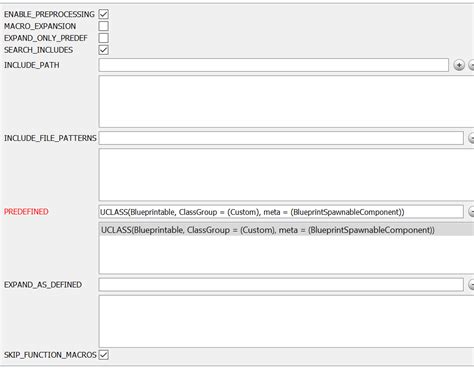 Cant Figure Out How To Get Doxygen To Ignore Unreal Engine Macro With