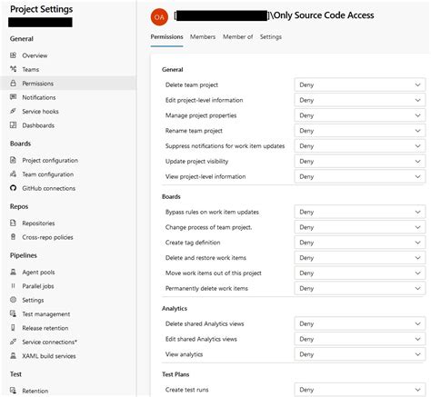 Azure How To Restrict User In Azuredevops Only To Read Repository Stack Overflow