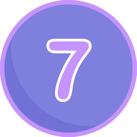 Seven Generic Flat Icon