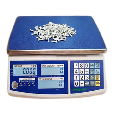 Jadever Digital PCS Counting Weighing Scale JCQ 6K Lab Asia Science And Technology Corporation