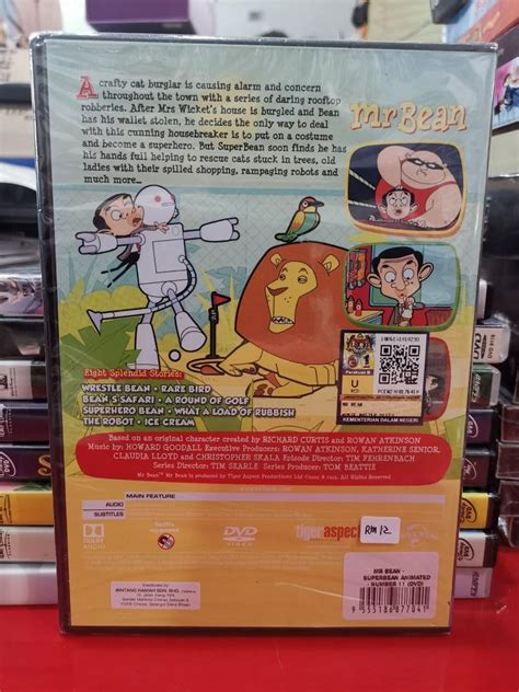 Dvd Mr Bean Superbean And Others Splendid Stories Voice By Rowan