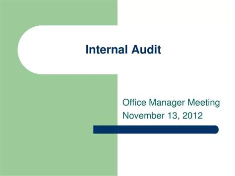 Ppt Internal Audit Powerpoint Presentation Free Download Id 3973401