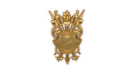 Classic Decor Ornament 322 3d Model Turbosquid 2112336