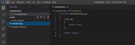 [step by step] using jslint extension in vscode rajeev pentyala