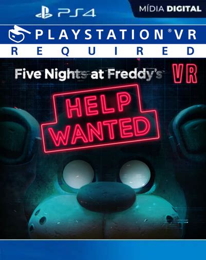 Five Nights At Freddys Vr Help Wanted Playstation®vr Mídia Digital
