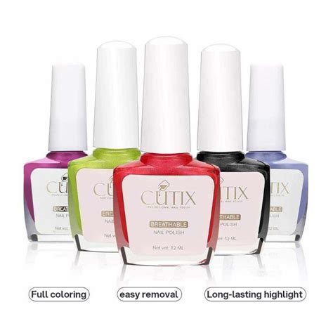 Cutix Nail Polish By Bremod 12ml Nail Lacquer Cuticspastel Colorsnude