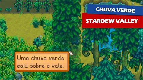 Chuva Verde Stardew Valley 16 Youtube