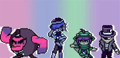 The Feisty Four Undertale Yellow