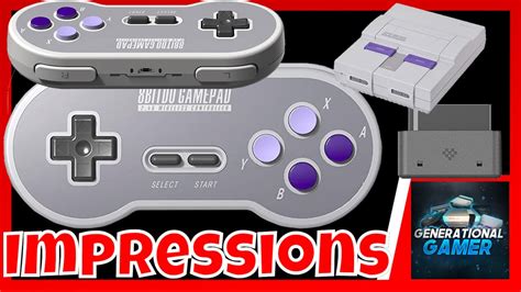 8bitdo Sn30 2 4ghz Wireless Gamepad For Original Snes Reviewed Youtube