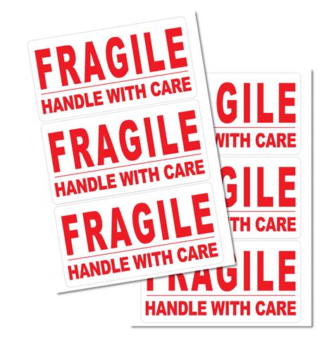 Fragile Labels Sheets Redfern South Africa