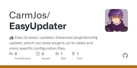 Github Carmjoseasyupdater Truck Easy To Keep Updates Advanced Pluginandconfig Updater