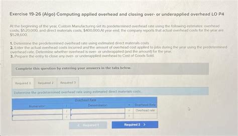 Solved Exercise 19 26 Algo Computing Applied Overhead And