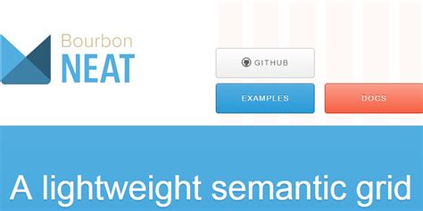 Bourbon Neat Semantic Grid Sass Framework Bypeople