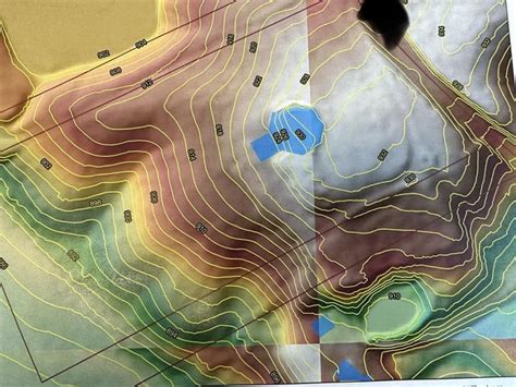 Dem Displays Fine But Prints In A Grid From Arcgis Pro R Gis