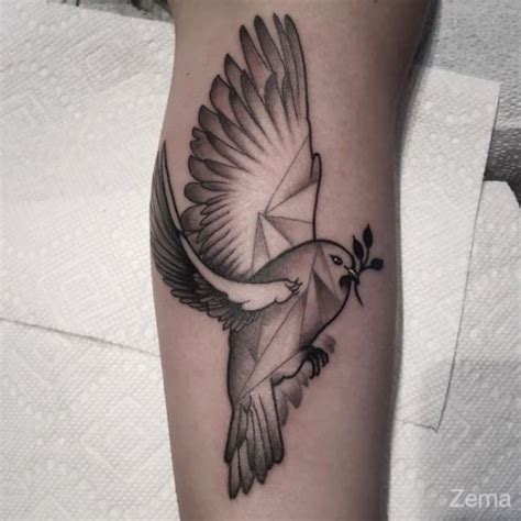 190 Tatouage Colombe Dessins Histoire Et Signification