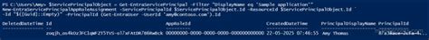 how to manage apps using entra powershell