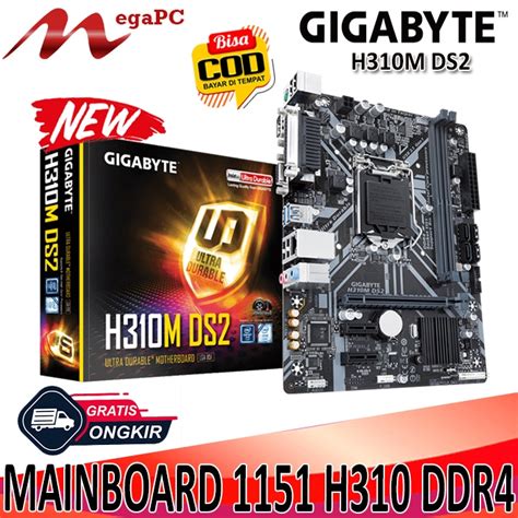Jual Motherboard Lga 1151 H310m Gigabyte Ddr4 Garansi 1 Tahun Shopee Indonesia