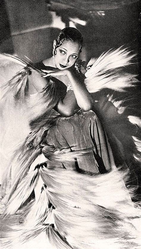 Josephine Baker Black Pearl Semi Nude Burlesque Singer Exotic