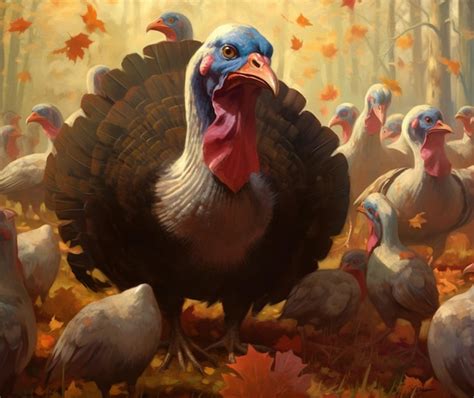Premium Ai Image Gobble Gobble