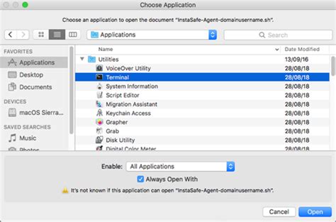 instasafe install the isa app on macos