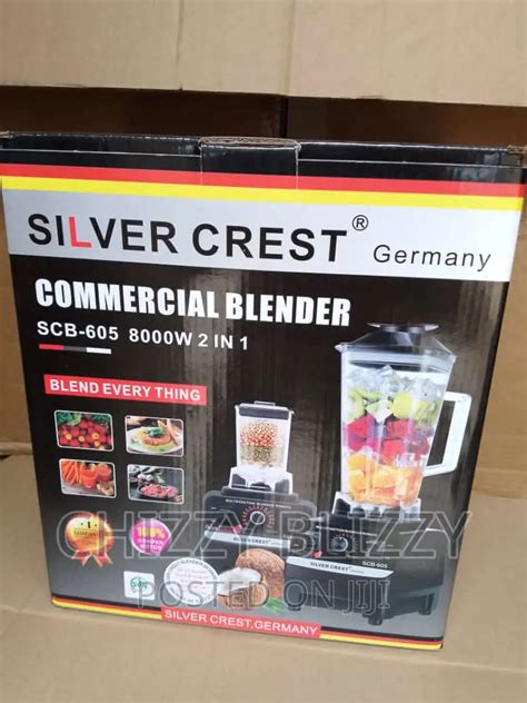 Silvercrest Commercial Blender 6500watts In Lagos Island Eko