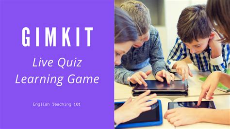 Gimkit Live Quiz Learning Game English Teaching