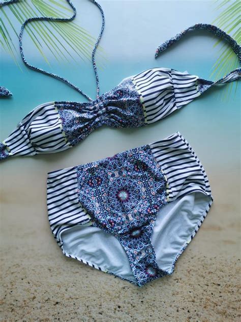 Купальник бандо високі плавки — ціна 252 грн у каталозі Купальники Купити жіночі речі за