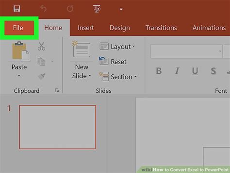 How To Convert Excel To Powerpoint With Pictures Wikihow