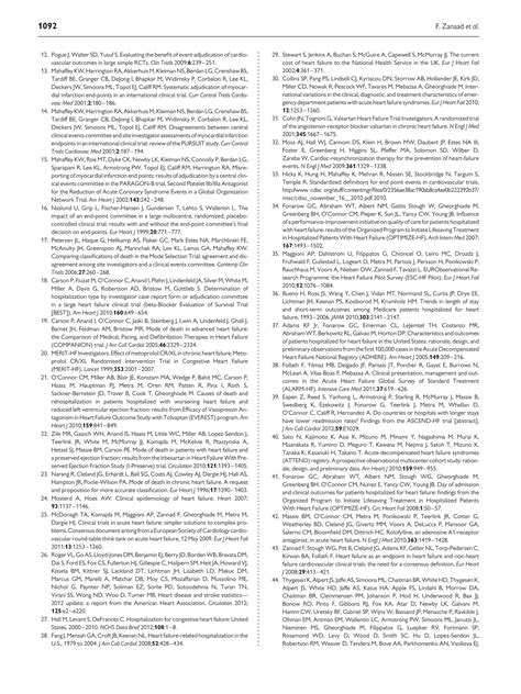 Clinical Outcome Endpoints In Hf Trials Pdf Heart And