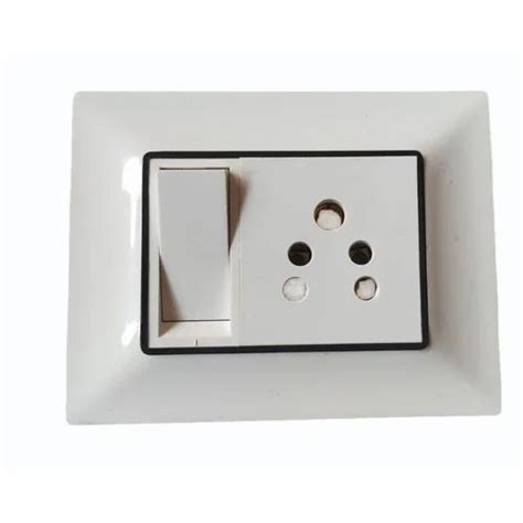 10a Modular Switch Socket Combination Polycarbonate At ₹ 87 Piece In