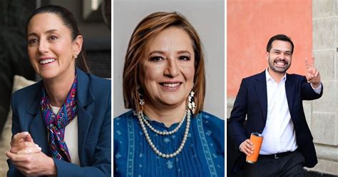 Claudia Sheinbaum Xóchitl Gálvez Y Jorge Álvarez Máynez Firmarán Este
