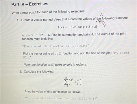 solved write a new script for each of the following