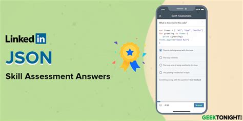 Linkedin Json Skill Assessment Answers 2025