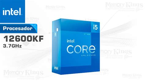 Procesador INTEL Core i5-12600KF 4.9GHZ 20MB 1700 - Memory Kings, lo ...