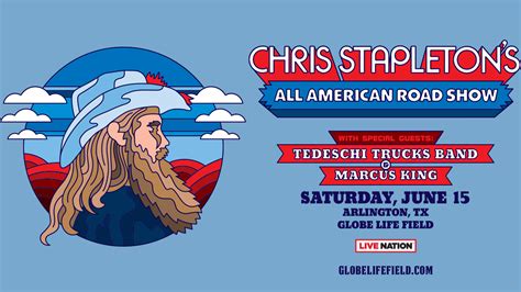 Chris Stapleton June 15 2024 Globe Life Field