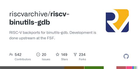 Github Riscvarchiveriscv Binutils Gdb Risc V Backports For Binutils Gdb Development Is Done