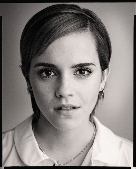 Emma Watson Face Front