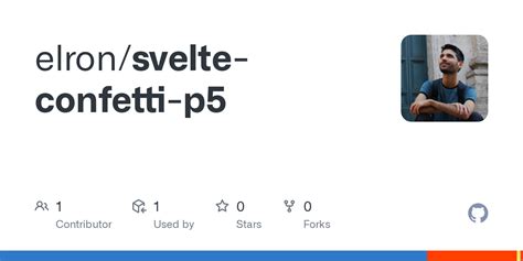 github elron svelte confetti p5