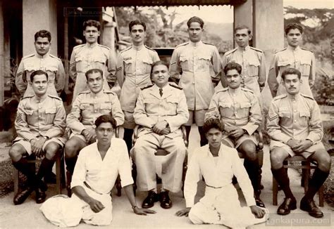 Police Stations And Officers Ceylon C1930 40s Lankapura