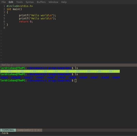Colorscheme Eye Torturing Colors In Vimgvim Terminal Vi And Vim