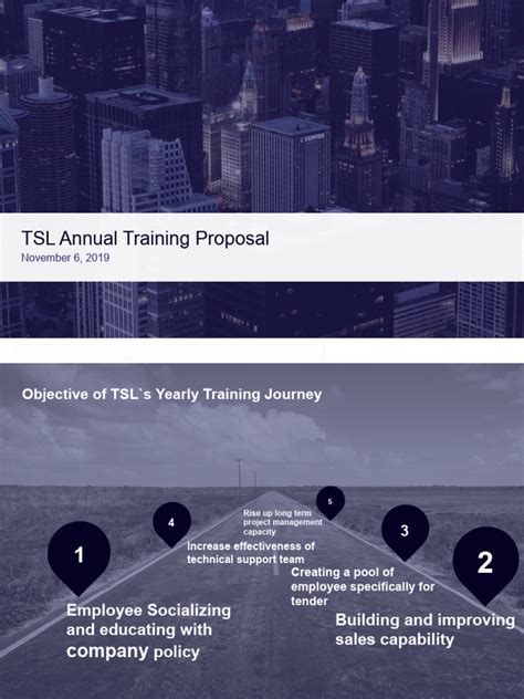 Tsl Training Proposal Pdf Project Management Business